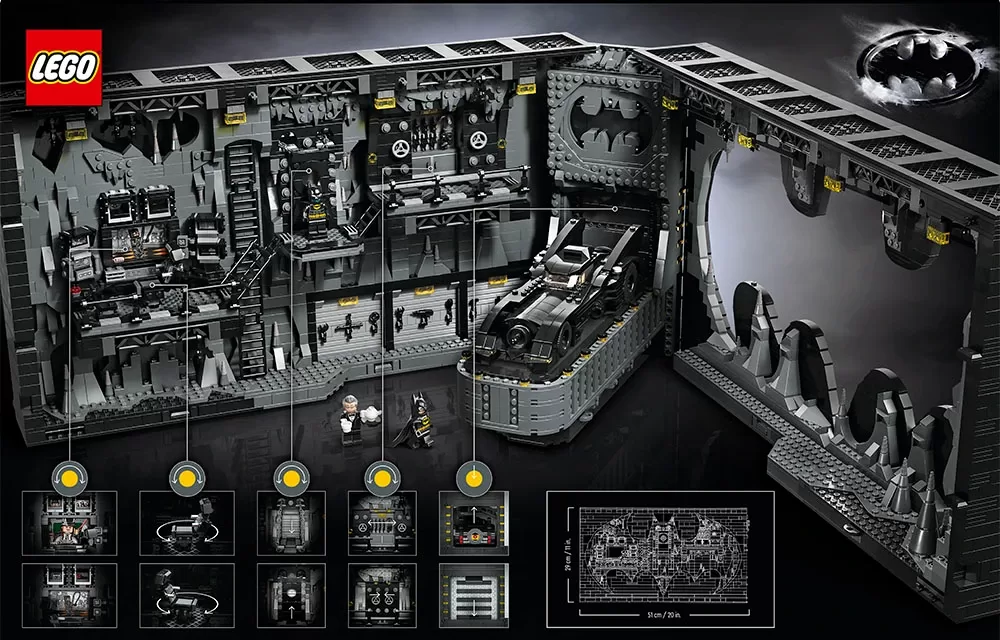 LEGO Debuts Batcave Inspired by Tim Burton's 'Batman Returns' - SCIFI.radio