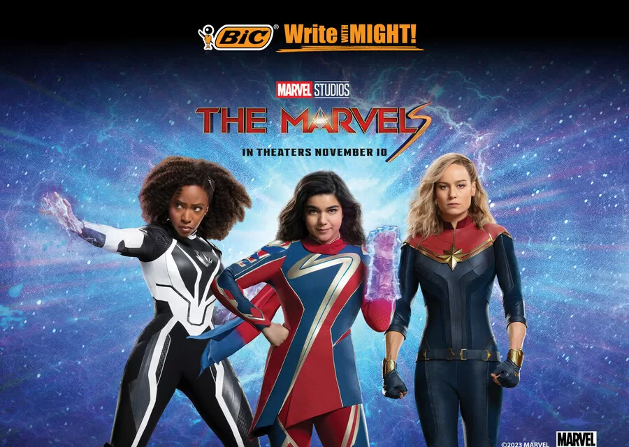 BIC Joins Forces with Marvel Studios' "The Marvels" to Empower Fans to ...